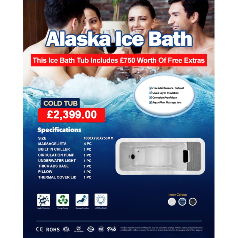 Alaska Ice Bath Tub | One Person Cold Tub for Ice Baths